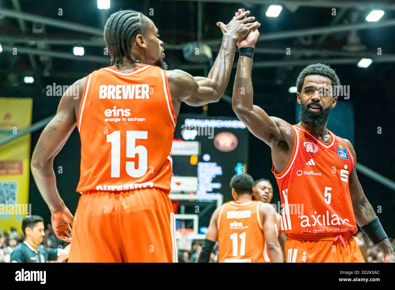 Chemnitz, Deutschland 01. November 2025: 1.BBL - 2025/2026 - Niners ...