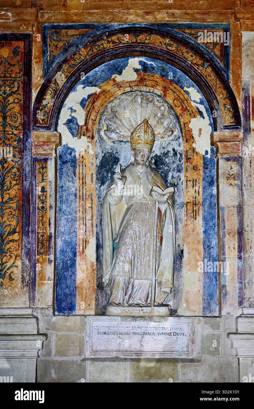 S. Leonardo - pietra - scultore lucano - seconda metà del XVI secolo ...