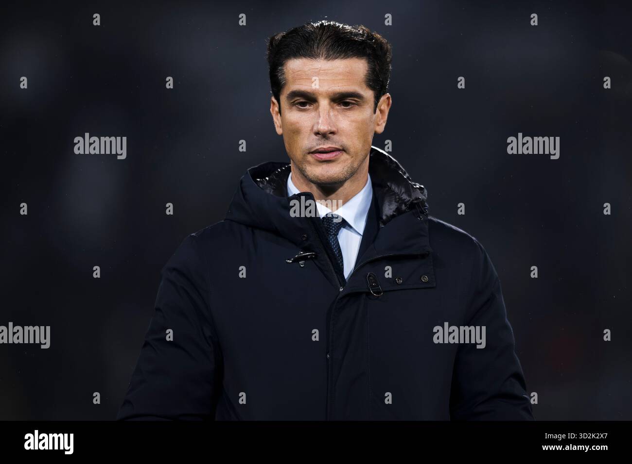 Francois Modesto looks on prior to the Serie A football match between ...