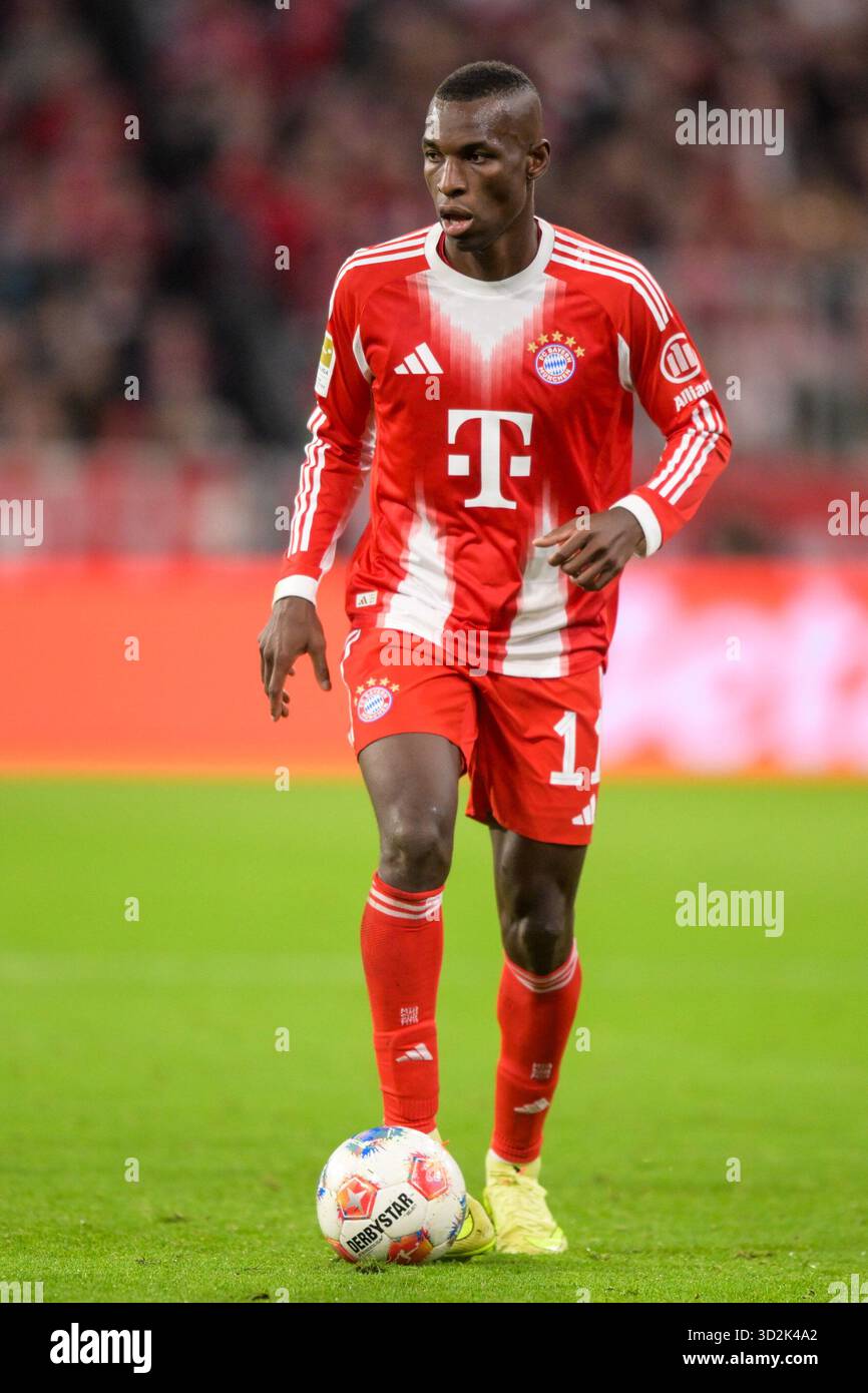 Nicolas Jackson (Bayern) Munich, November 1, 2025, Soccer, Bundesliga ...