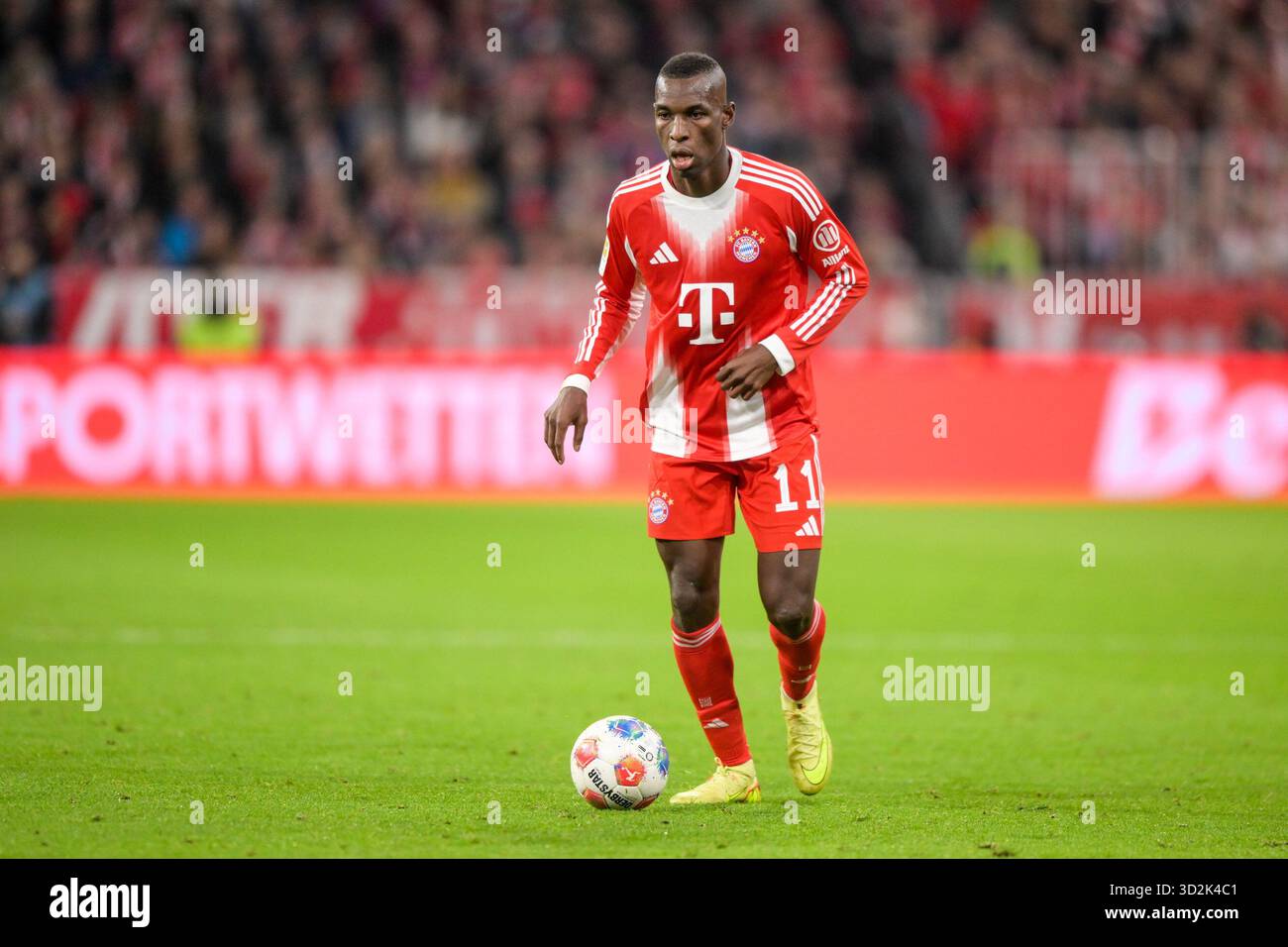 Nicolas Jackson (Bayern) Munich, November 1, 2025, Football, Bundesliga ...