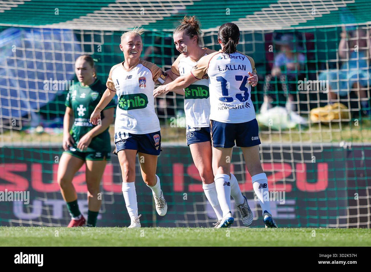 Canberra, Australia. 2nd Sep 2025: Charlotte Lancaster of the Newcastle ...