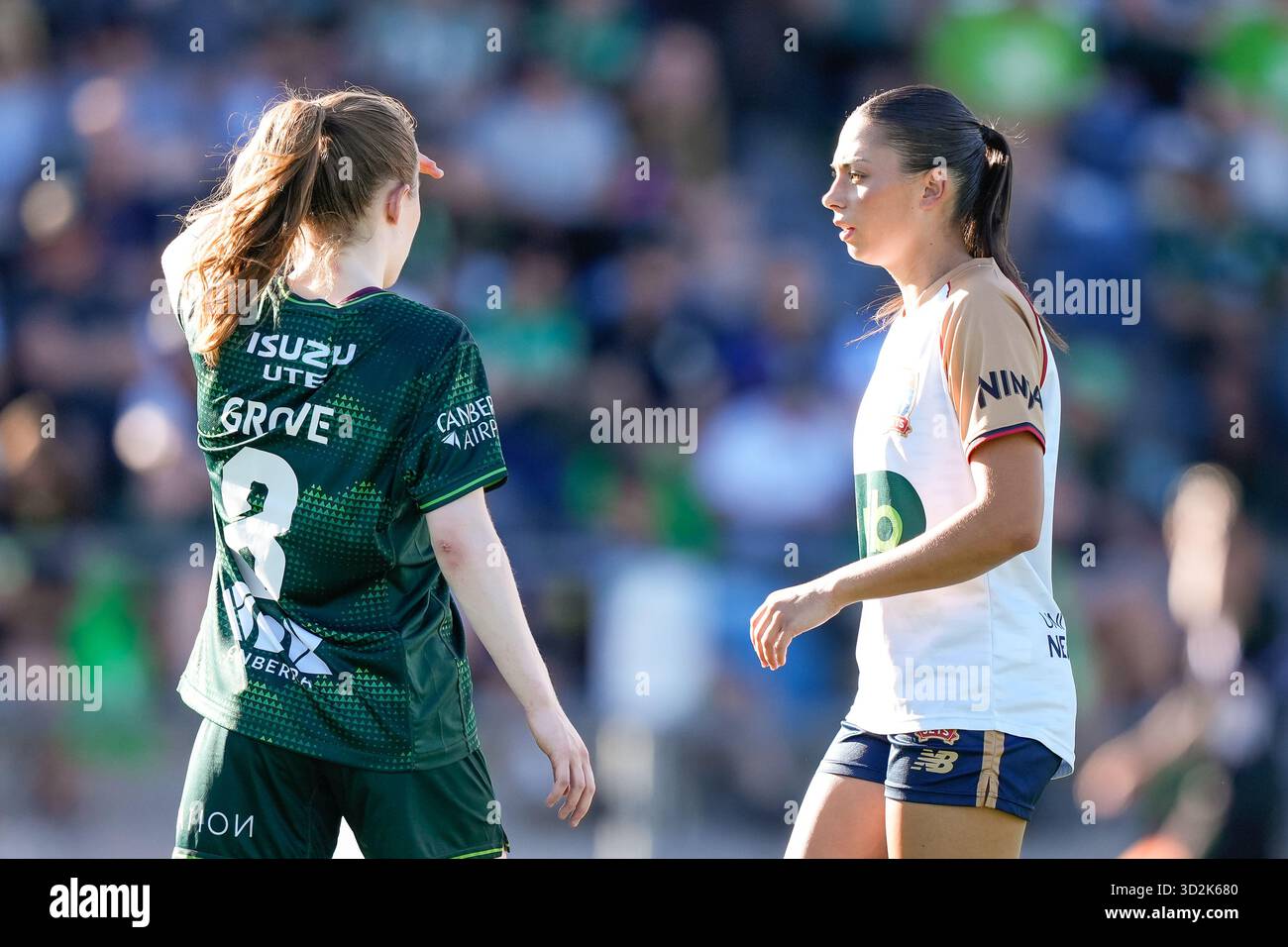 Canberra, Australia. 2nd Sep 2025: Sasha Grove of Canberra United and ...