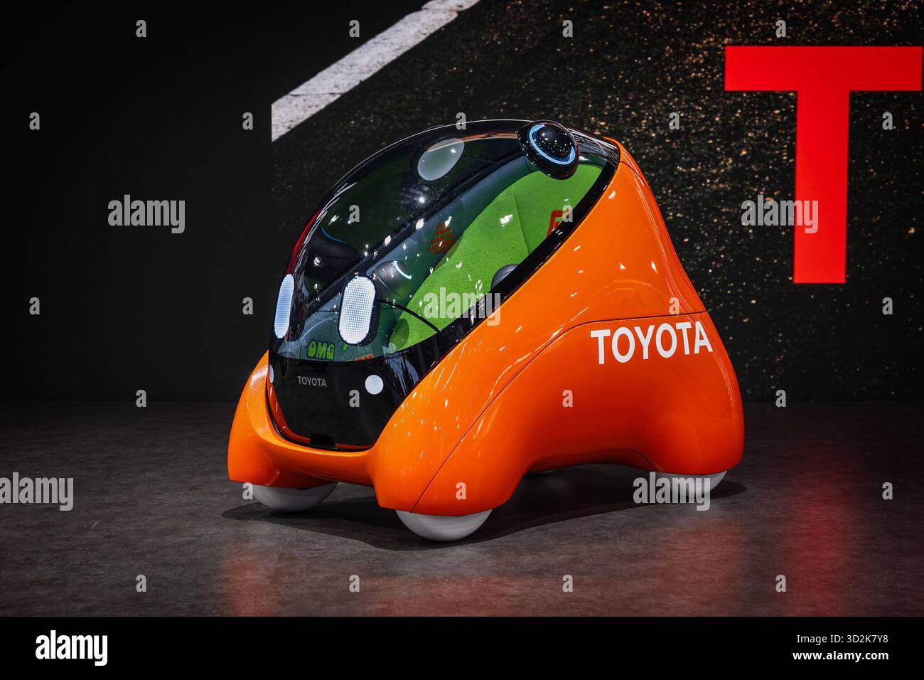 Toyota Kids Mobi on display at Japan Mobility Show 2025. Tokyo's Big ...
