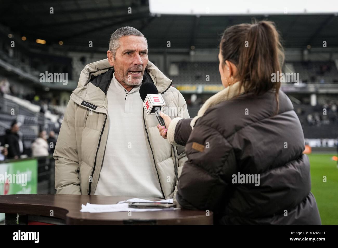 ALMELO - Heracles Almelo interim coach Hendrie Krüzen during the Dutch ...
