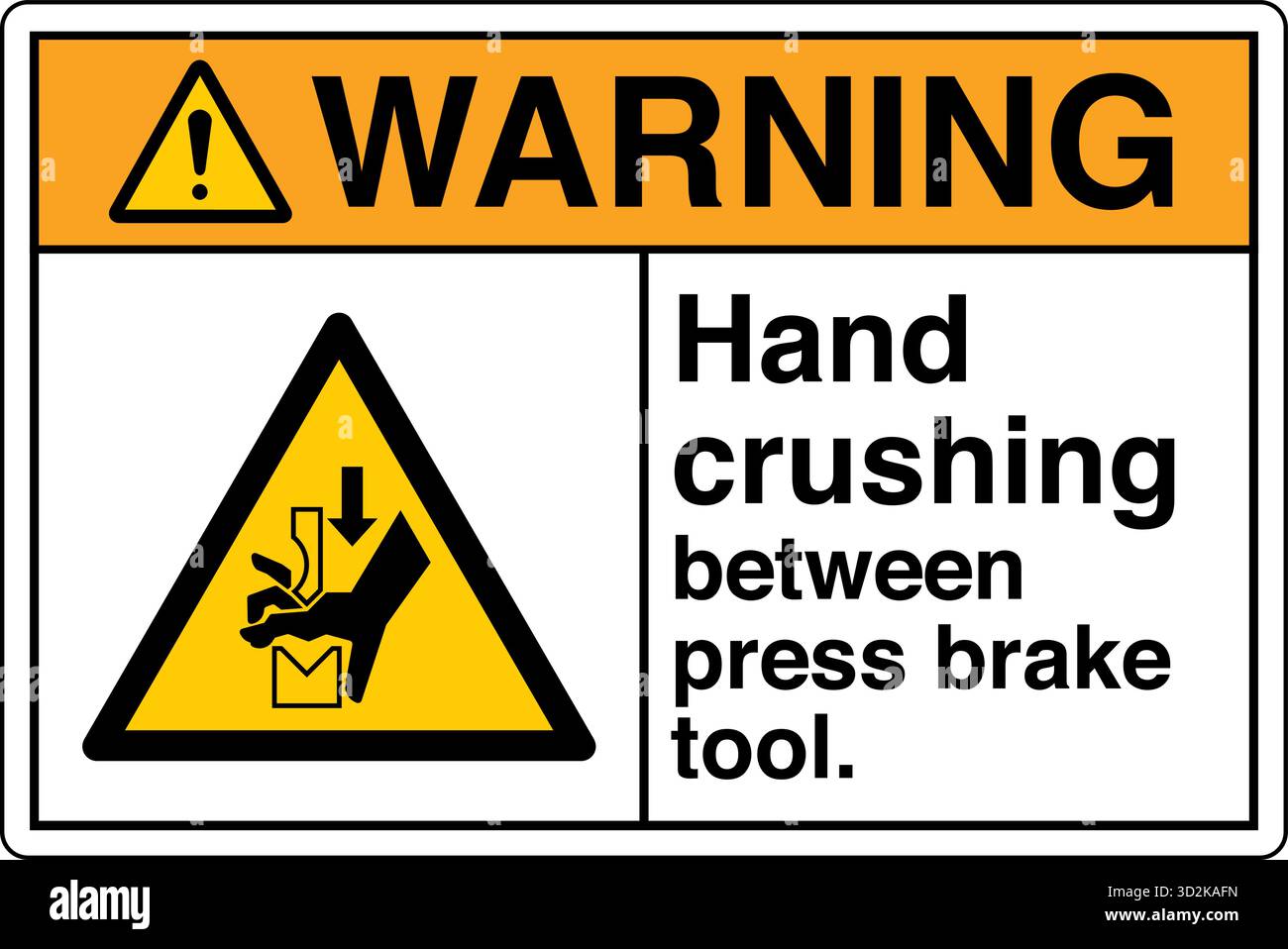 Crushing protection label Stock Vector Images - Alamy