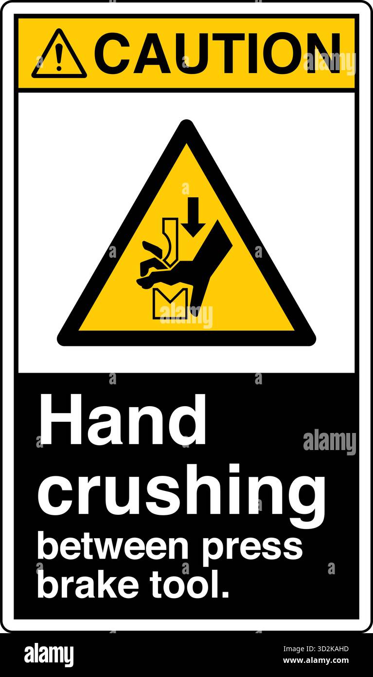Crushing protection label Stock Vector Images - Alamy