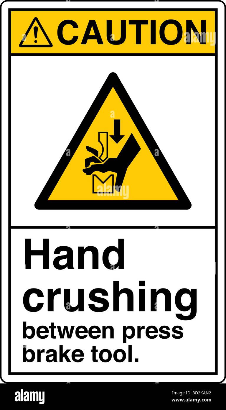 Crushing protection label Stock Vector Images - Alamy