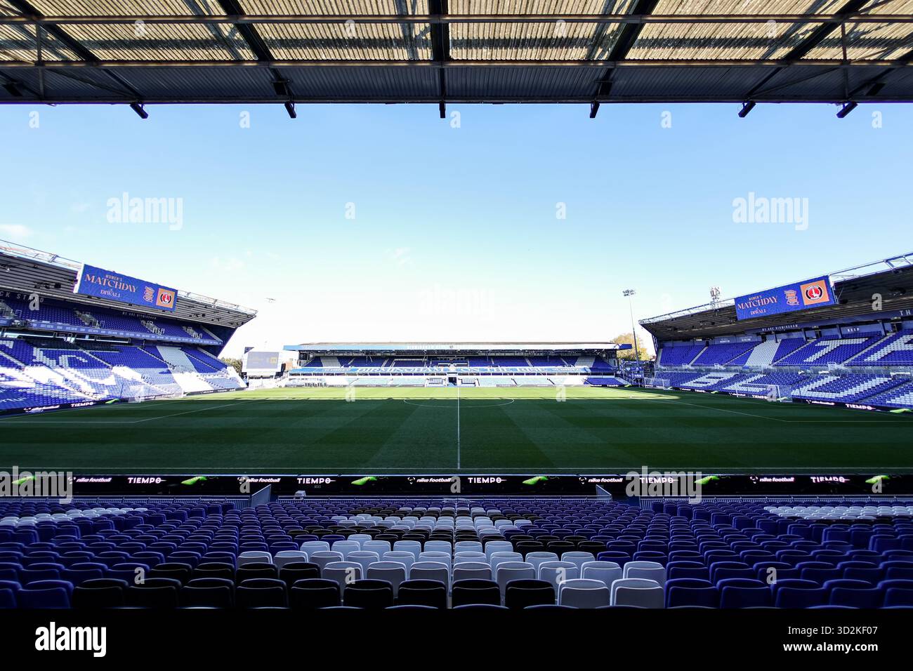 A general view of the ground ahead of kick off during the WSL 2 match ...