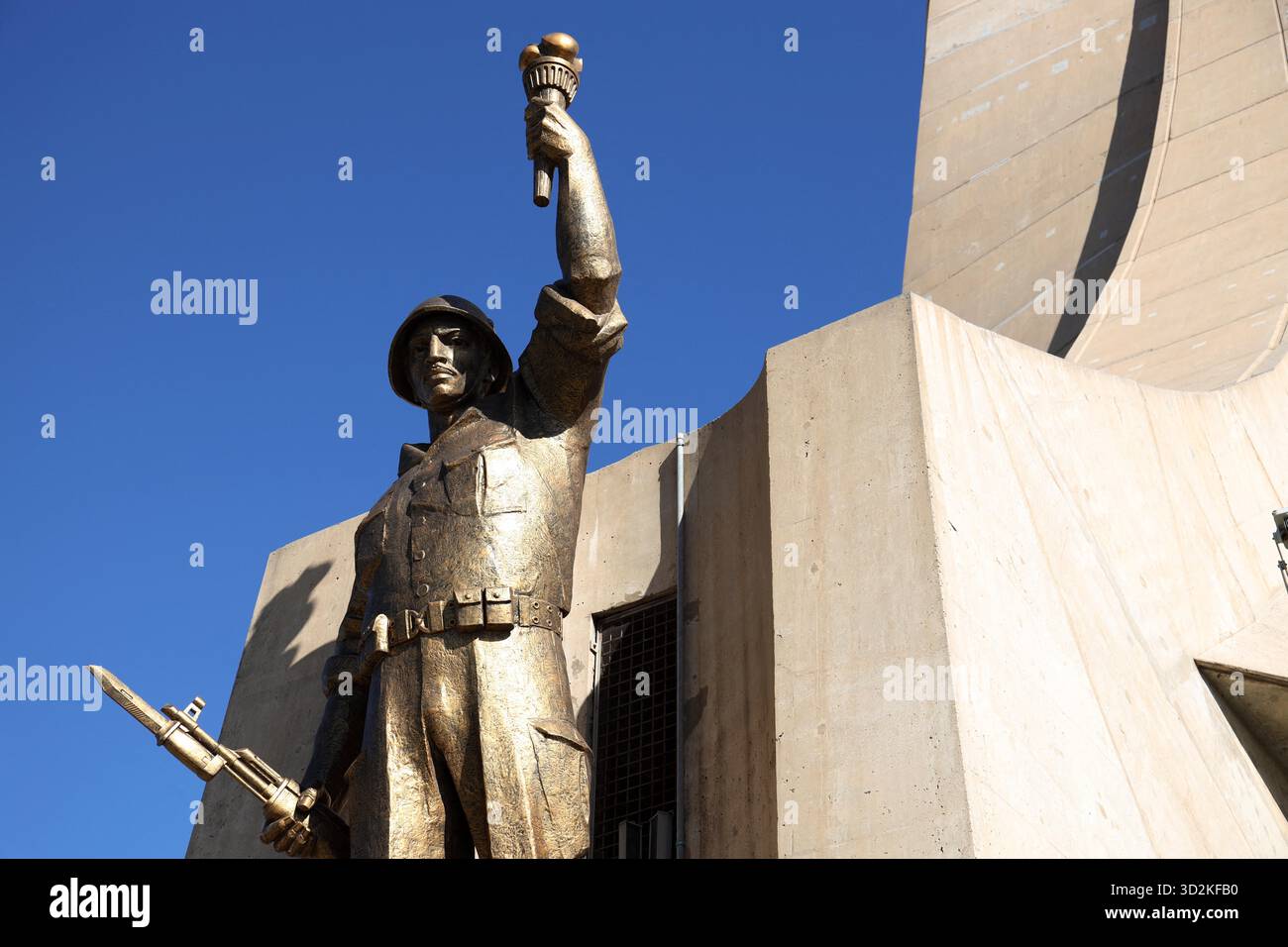 Photo taken on November 1, 2025, in Algiers, Algeria, showing Maqam ...