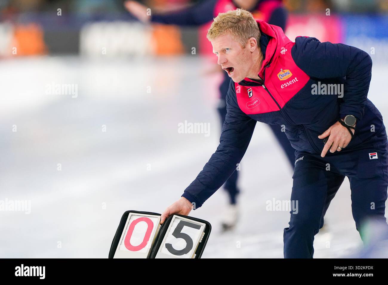 HEERENVEEN, NETHERLANDS - NOVEMBER 2: Ben Jongejan of Team Essent ...