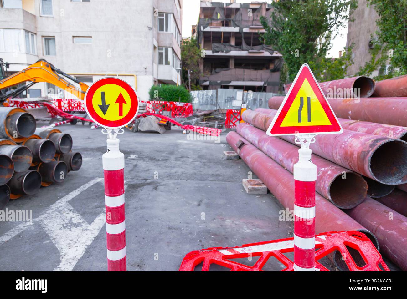 Repair of the city water supply system. Replacement of steel pipes with ...