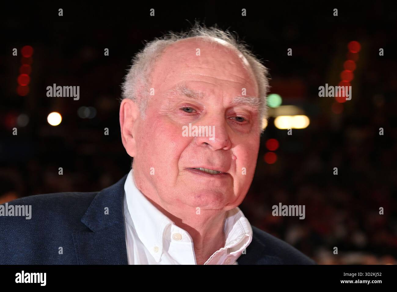 Uli HOENESS (Honess, Honorary President FC Bayern Munich), single image ...