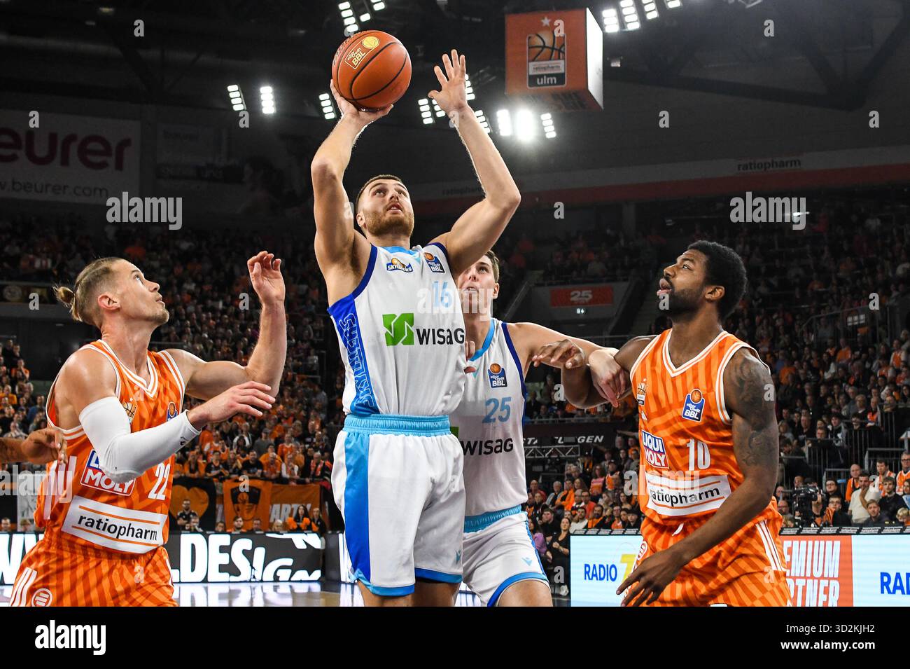 01.11.2025, ratiopharm arena, Neu-Ulm, GER, BBL, ratiopharm Ulm vs ...