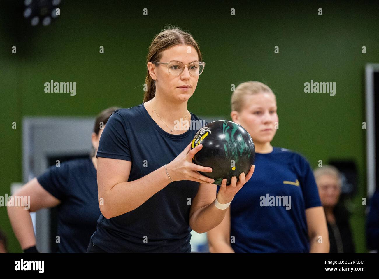 251102 Anna Andersson, Spader Dam, under ett träningspass med det ...