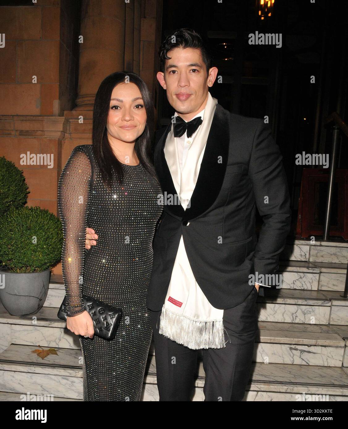 London, UK. 01st Nov, 2025. Frances Mayli McCann and Christopher Chung ...