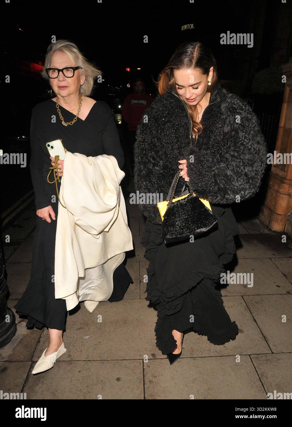 Jennifer Clarke and Emilia Clarke at the Global Gift Gala London 2025 ...