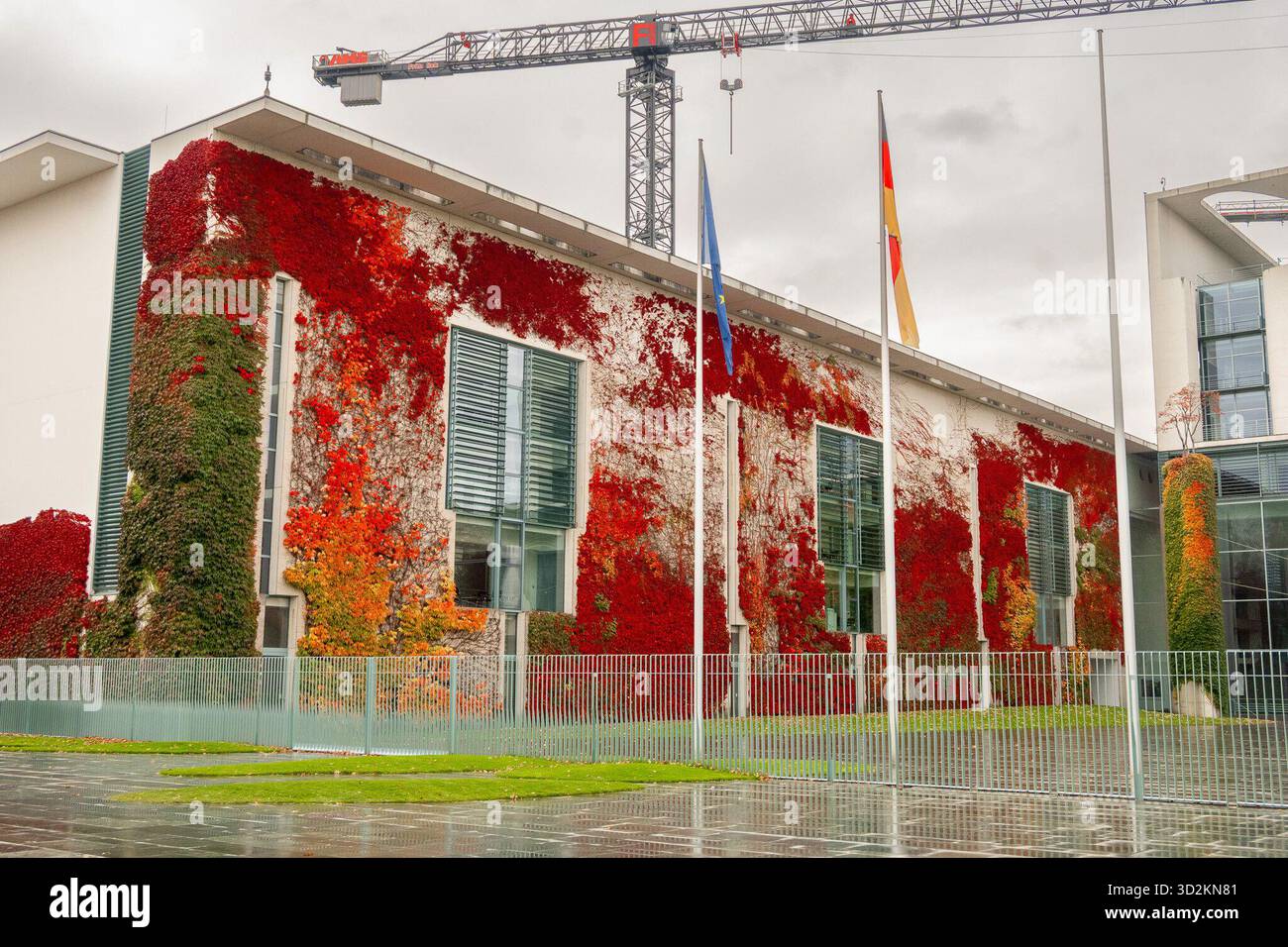 Chancellery in autumn, Berlin, October 22, 2025 Stock Photo - Alamy