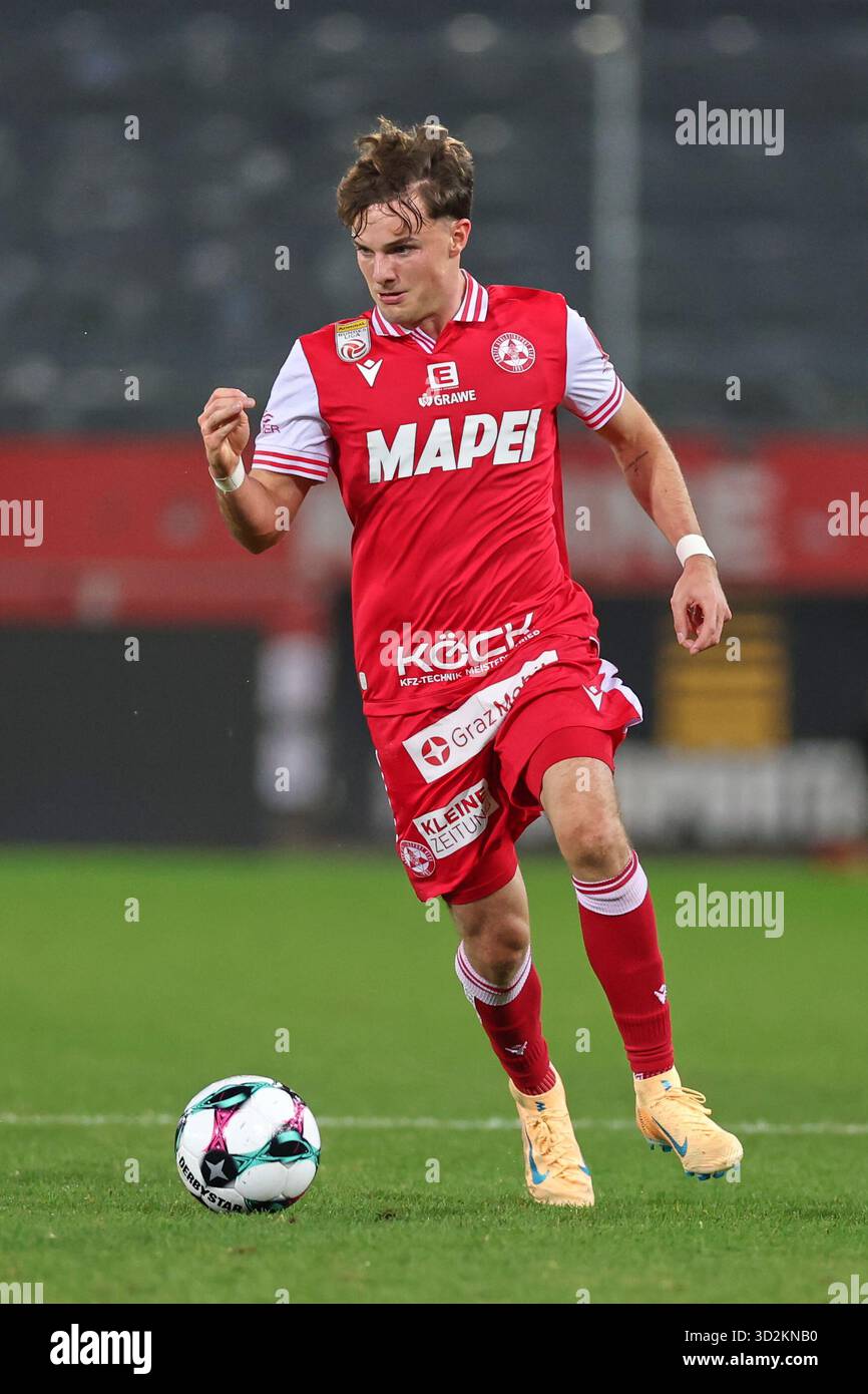 Austrian Bundesliga football match between Grazer AK 1902 and SCR ...