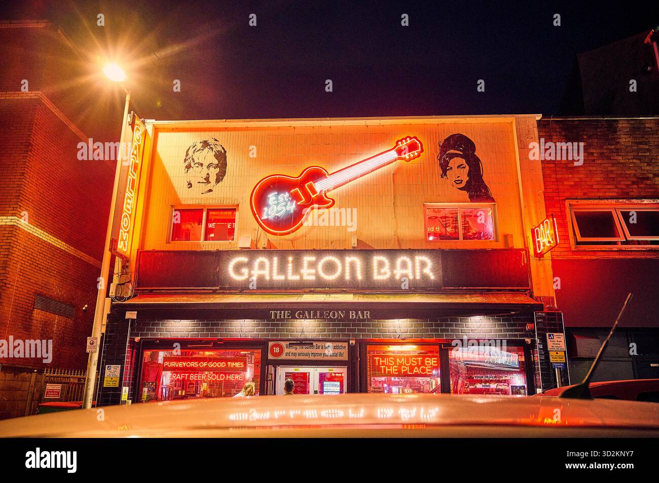 Blackpool's famous Galleon Bar established in the town in 1954 Stock ...