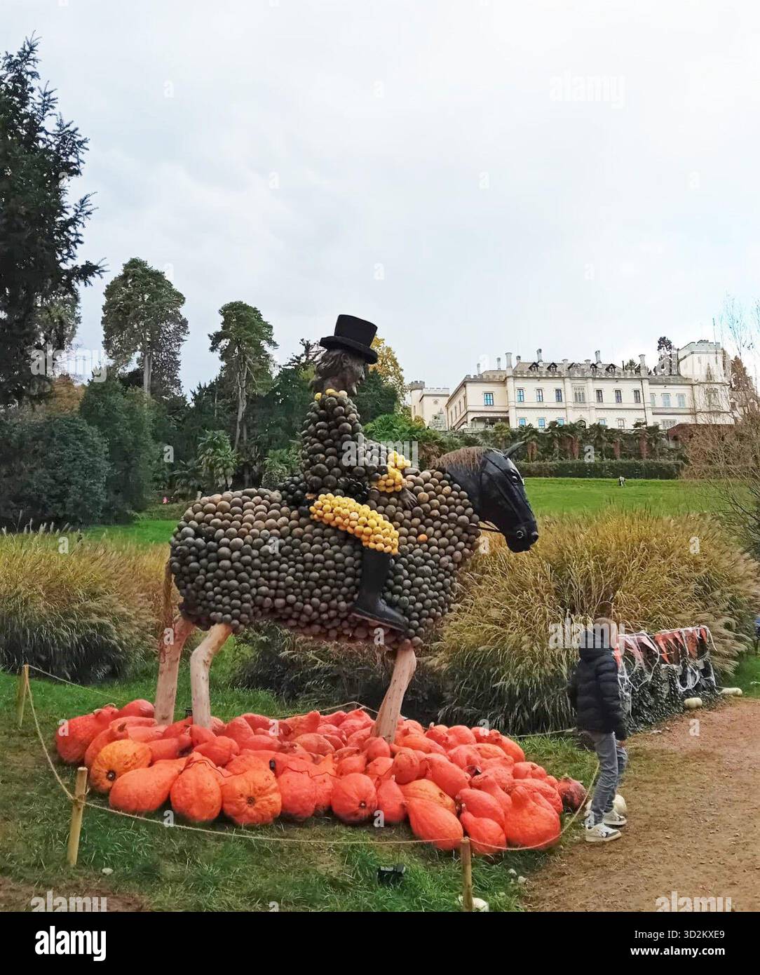 Oleggio Castello NO, Italy Pumpkin Castle at Dal Pozzo Castle, event ...