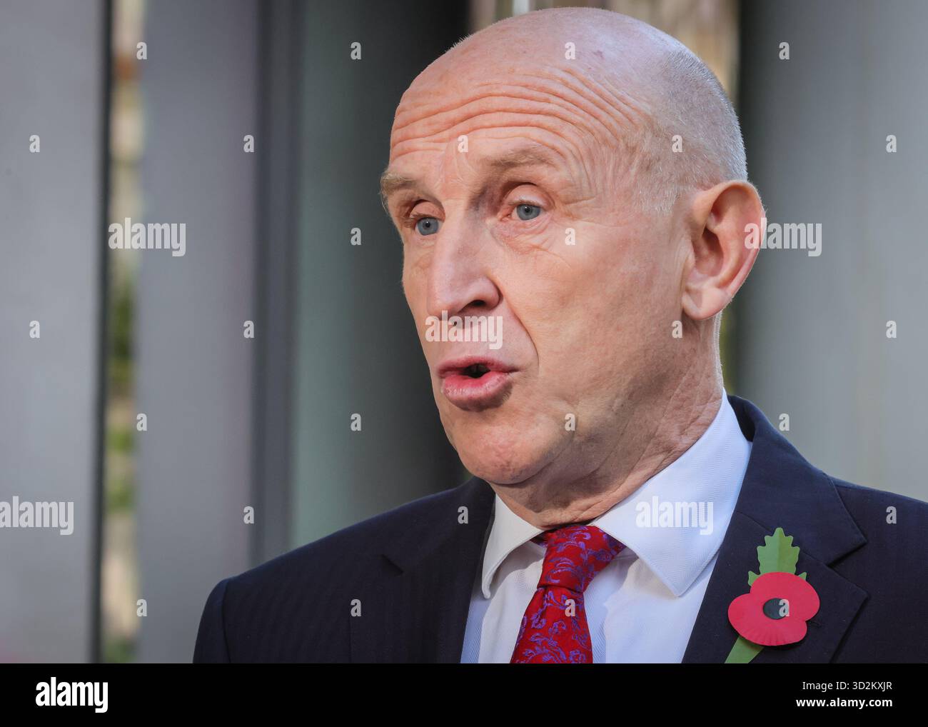 London, UK. 02nd Nov, 2025. John Healey, Defence Secretary, is seen at ...