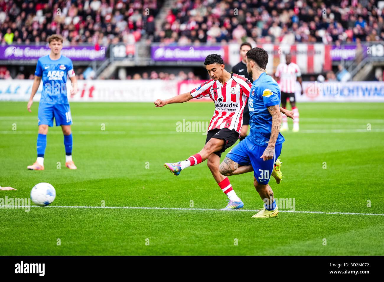 Rotterdam - Ayoub Oufkir of Sparta Rotterdam during the eleventh round ...