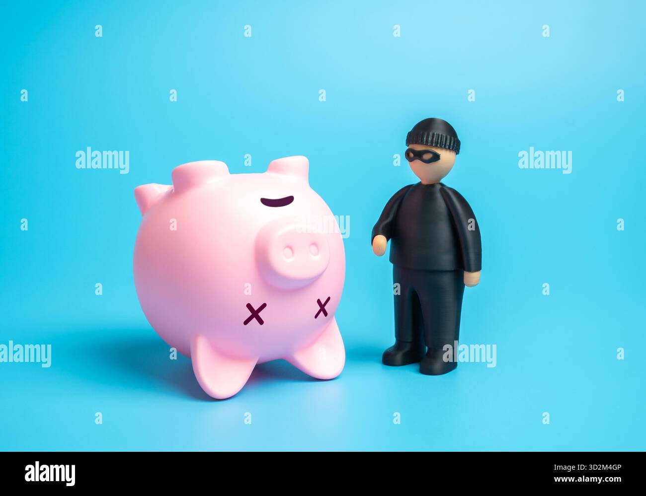 A scammer emptied the victim's savings. Financial fraud and deceptive ...