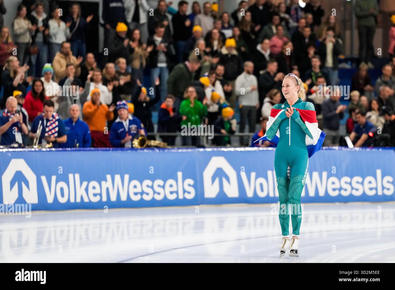 HEERENVEEN, NETHERLANDS - NOVEMBER 2: Merel Conijn during the Dutch ...