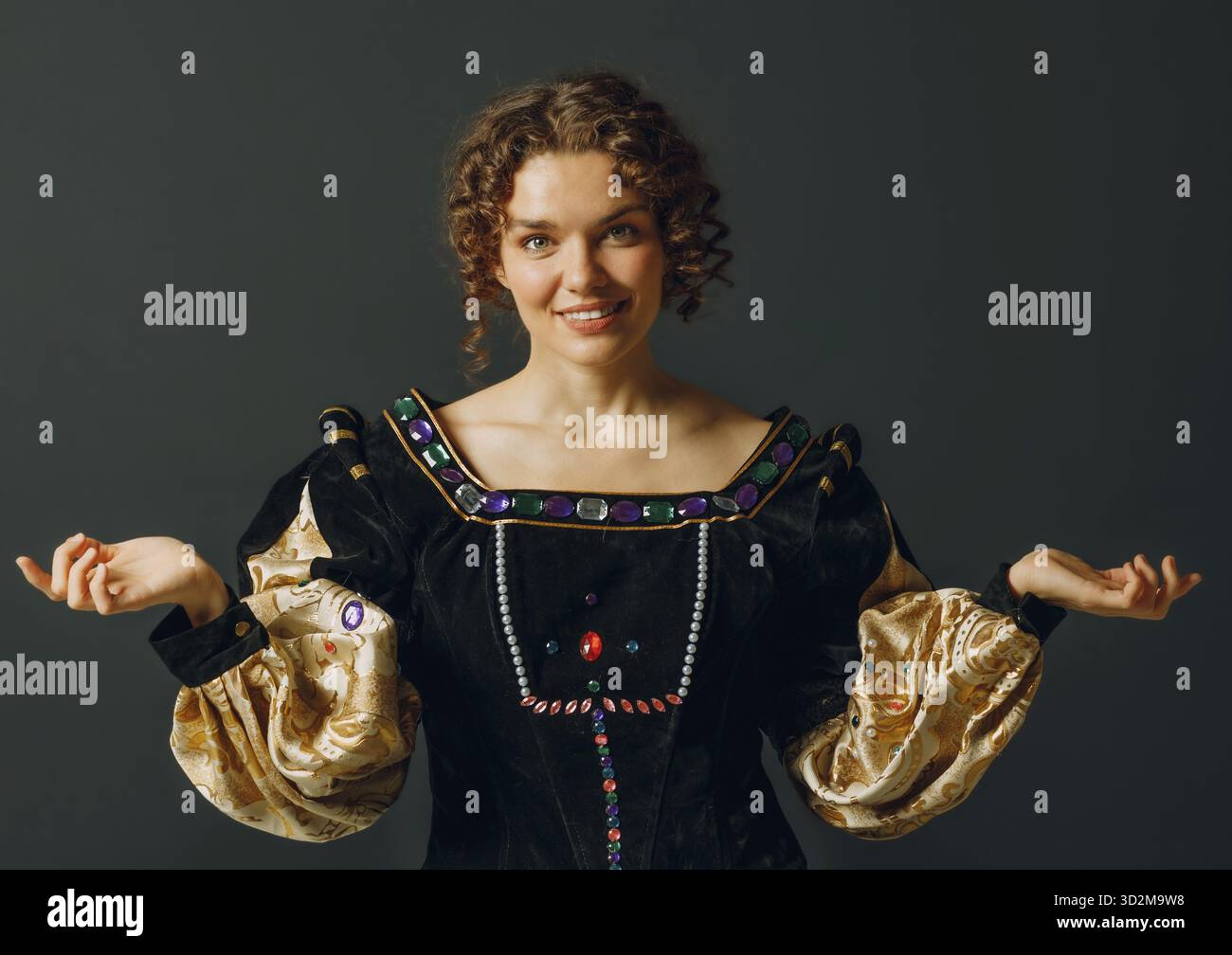 Aristocratic young woman in hi-res stock photography and images - Alamy