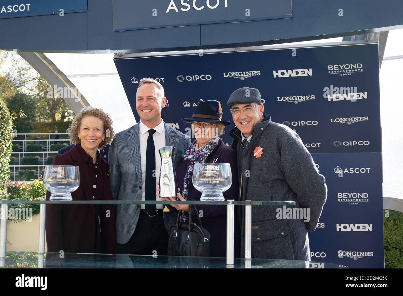 Ascot, Berkshire, UK. 1st November, 2025. The Winners Presentation ...