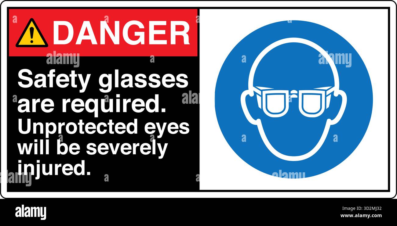 Ppe compliance eye Stock Vector Images - Alamy
