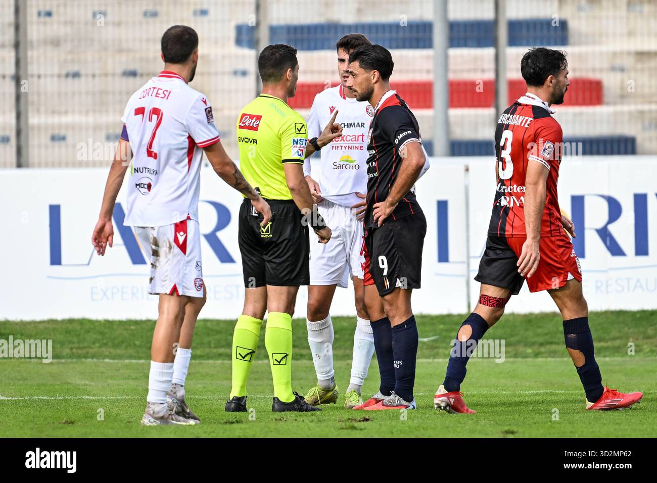 Sassari, Italy. 02nd Nov, 2025. Mario Picardi, Arbitro, Referee ...