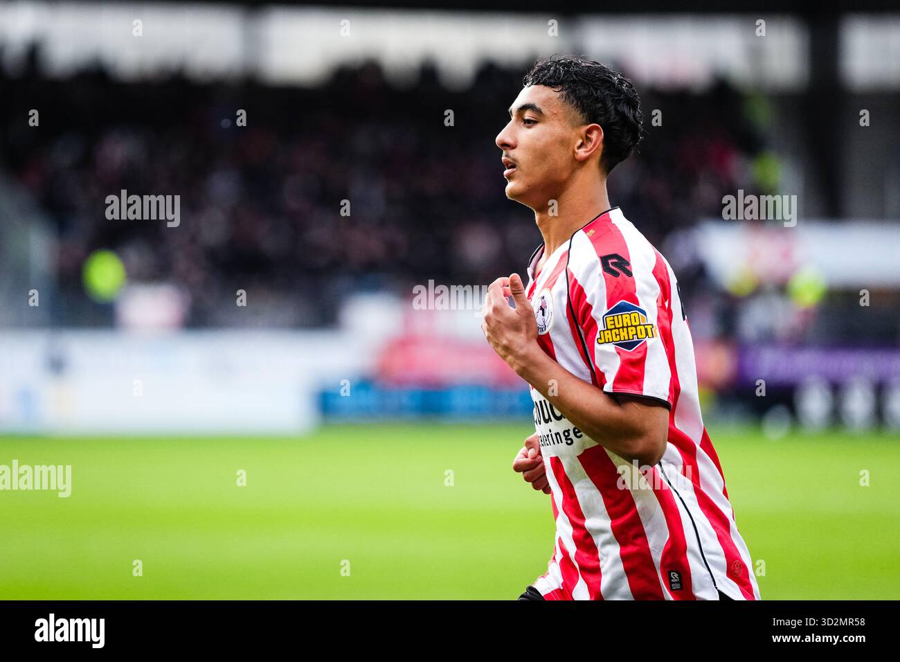 Rotterdam - Ayoub Oufkir of Sparta Rotterdam during the eleventh round ...