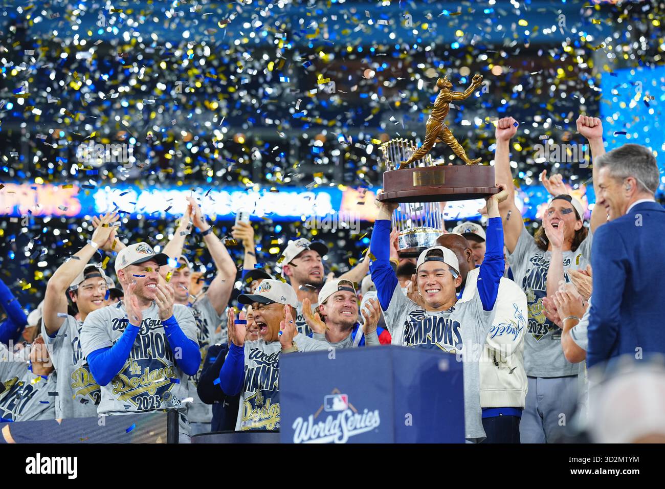 Nov 2. 2025 - Baseball : Yoshinobu Yamamoto,(Dodgers) Yoshinobu Yamamoto, the World Series MVP ...