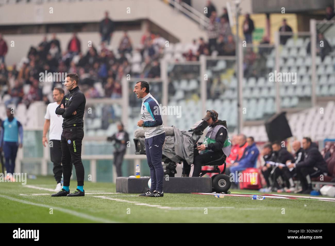 TorinoÕs second coach Leonardo Colucci during the Serie A soccer match ...