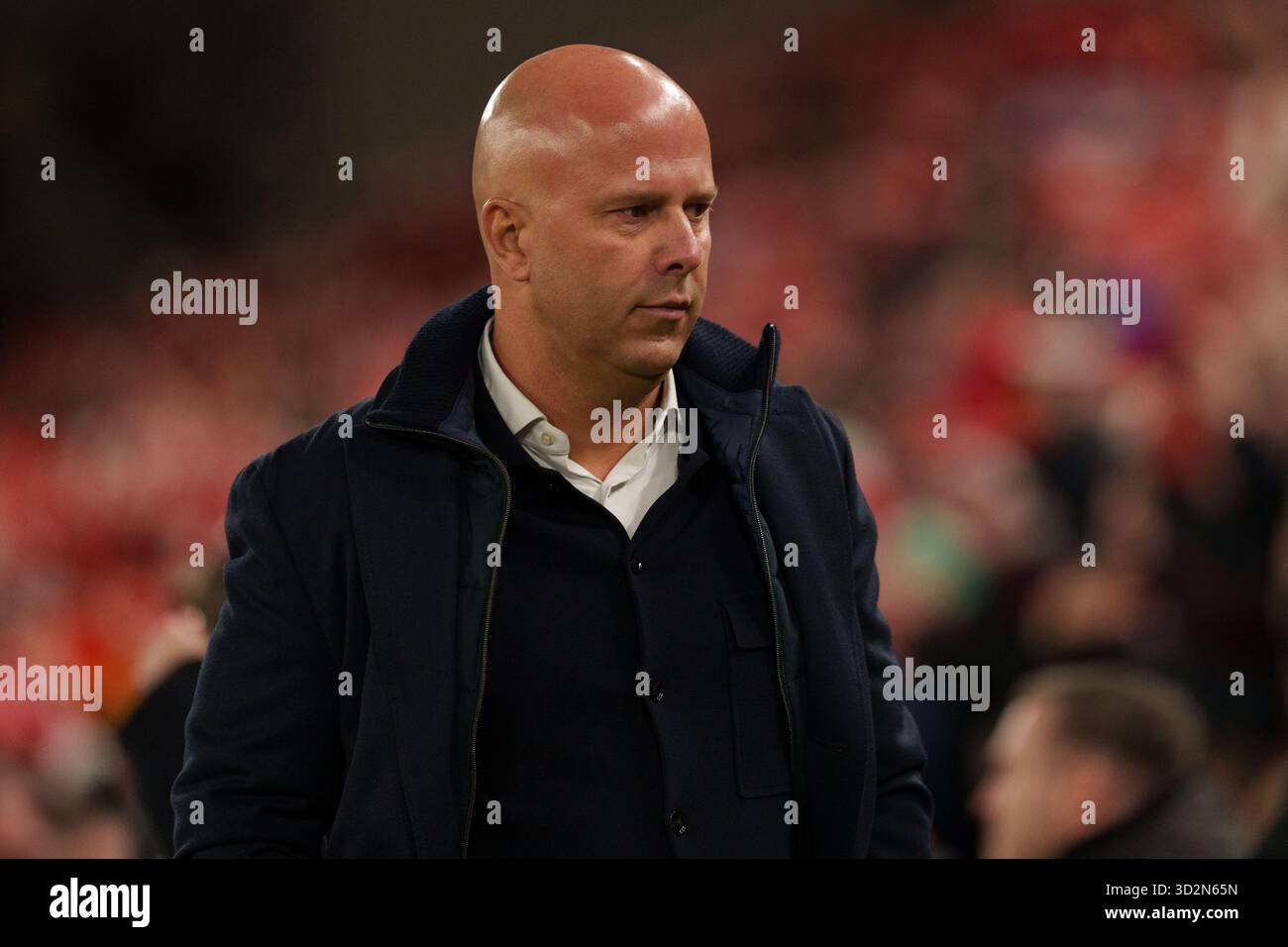 Liverpool manger Arne Slot during the Premier League match between ...