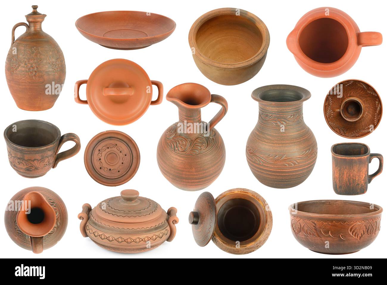 Ceramic vase bowl plate Cut Out Stock Images & Pictures - Alamy