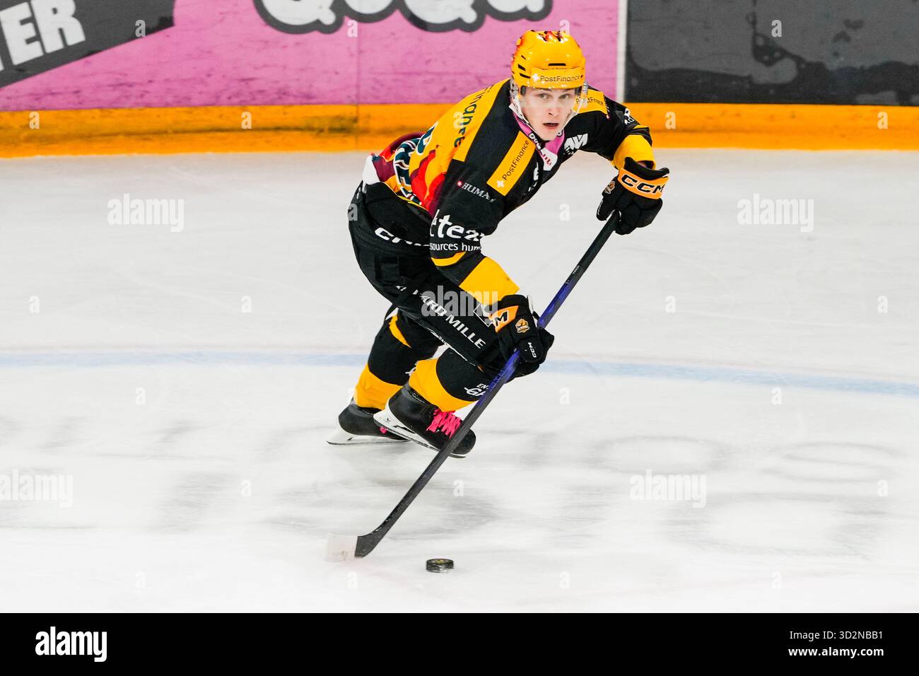 PORRENTRUY, SWITZERLAND - OCTOBER 31: Topscorer Anttoni Honka of Ajoie ...