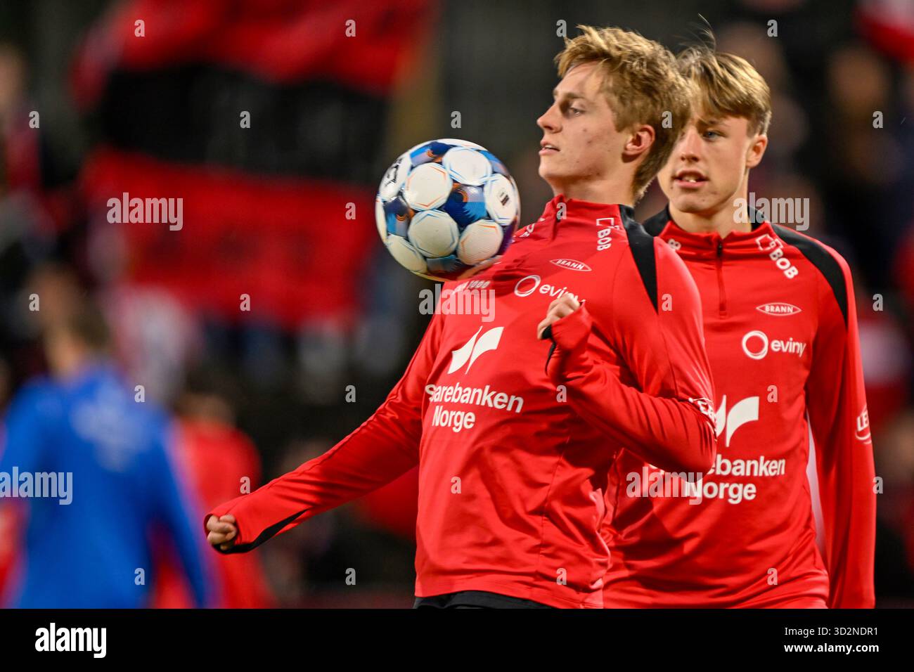 Bryne 20251102. The elite football match between Bryne and Brann at ...