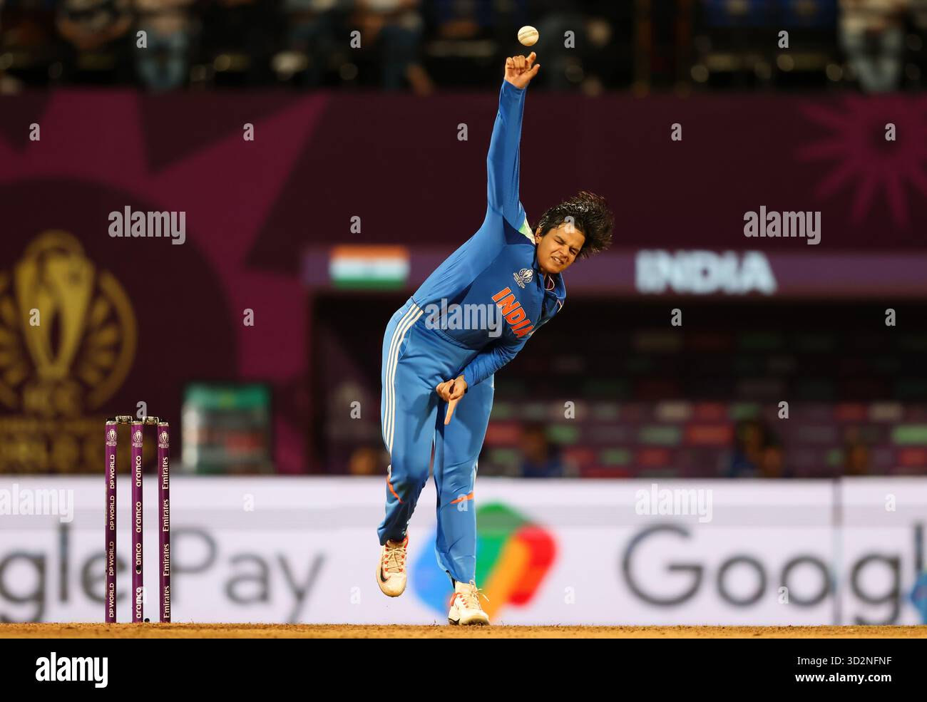Shafali Verma of India during the ICC Women's ODI Cricket World Cup ...
