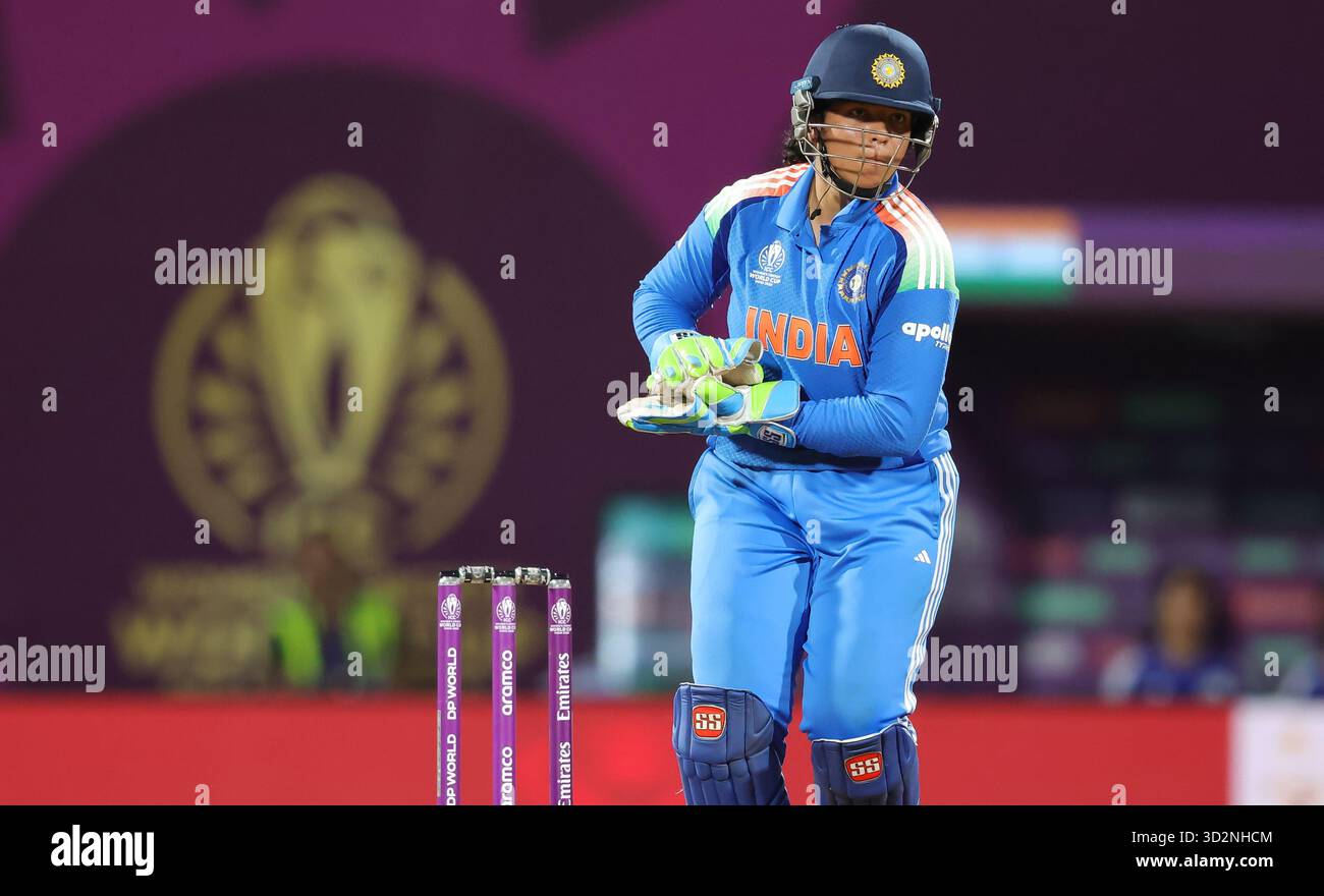 Richa Ghosh of India during the ICC Women's ODI Cricket World Cup Final ...