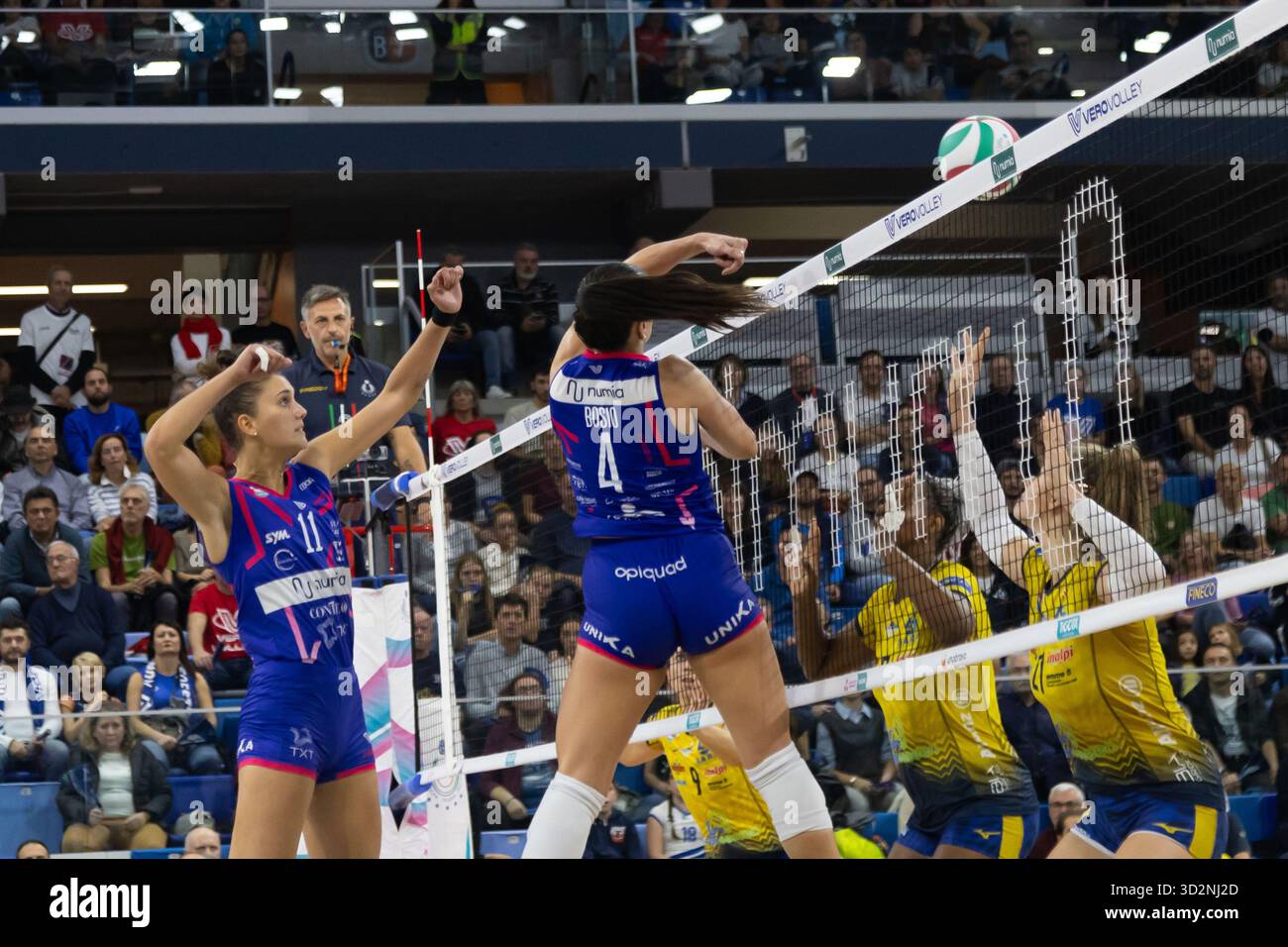 Francesca Bosio (VeroVolley Milano) in action during Volley Italian ...