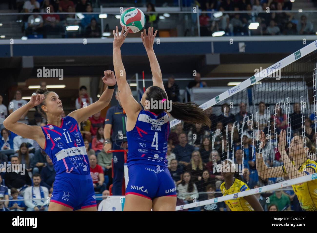 Francesca Bosio and Anna Danesi (VeroVolley Milano) during Volley ...