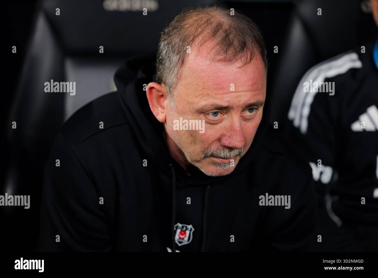 ISTANBUL, TURKEY - NOVEMBER 2: Head coach Sergen Yalcin of Besiktas JK ...
