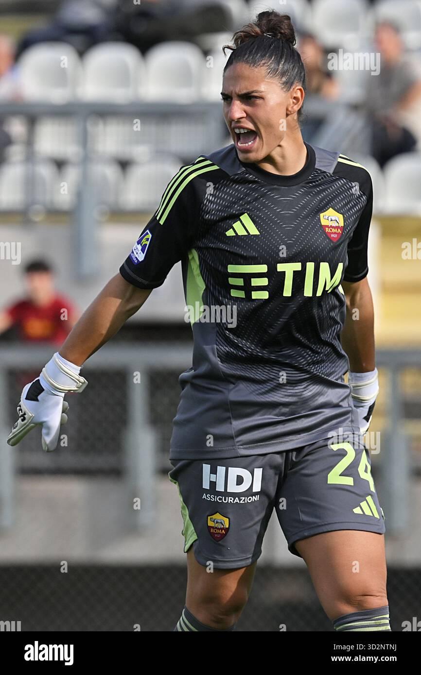 Rachele Baldi of AS Roma during the match Serie A Women's AS Roma v FC ...
