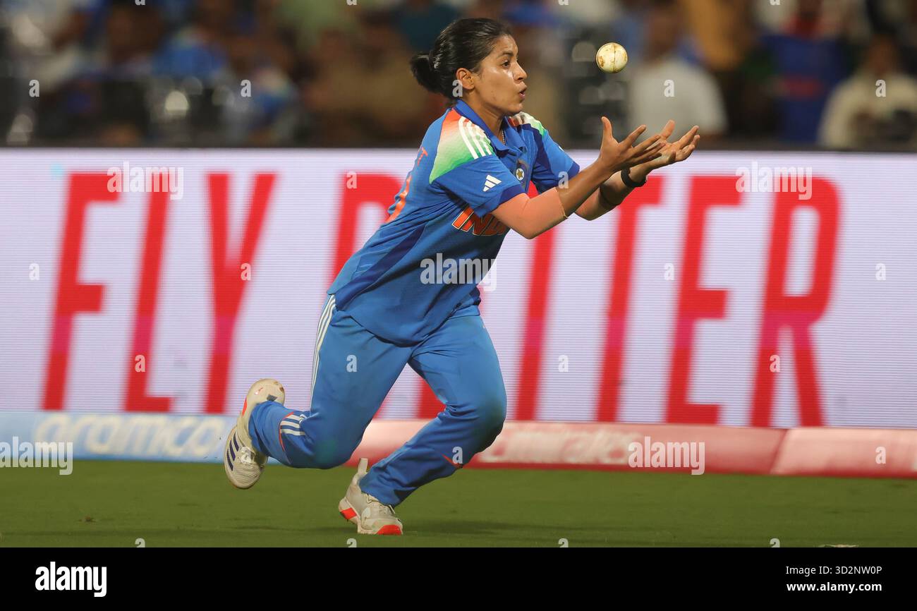 Depti Sharma of India takes wicket of Laura Wolvaardt (Captain) of ...