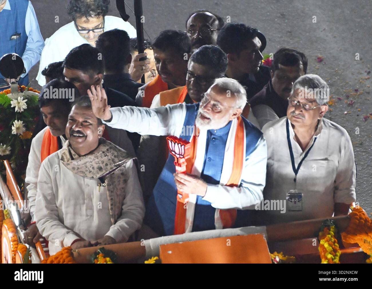 PATNA, INDIA - NOVEMBER 2: Prime Minister Narendra Modi, Union Minister ...