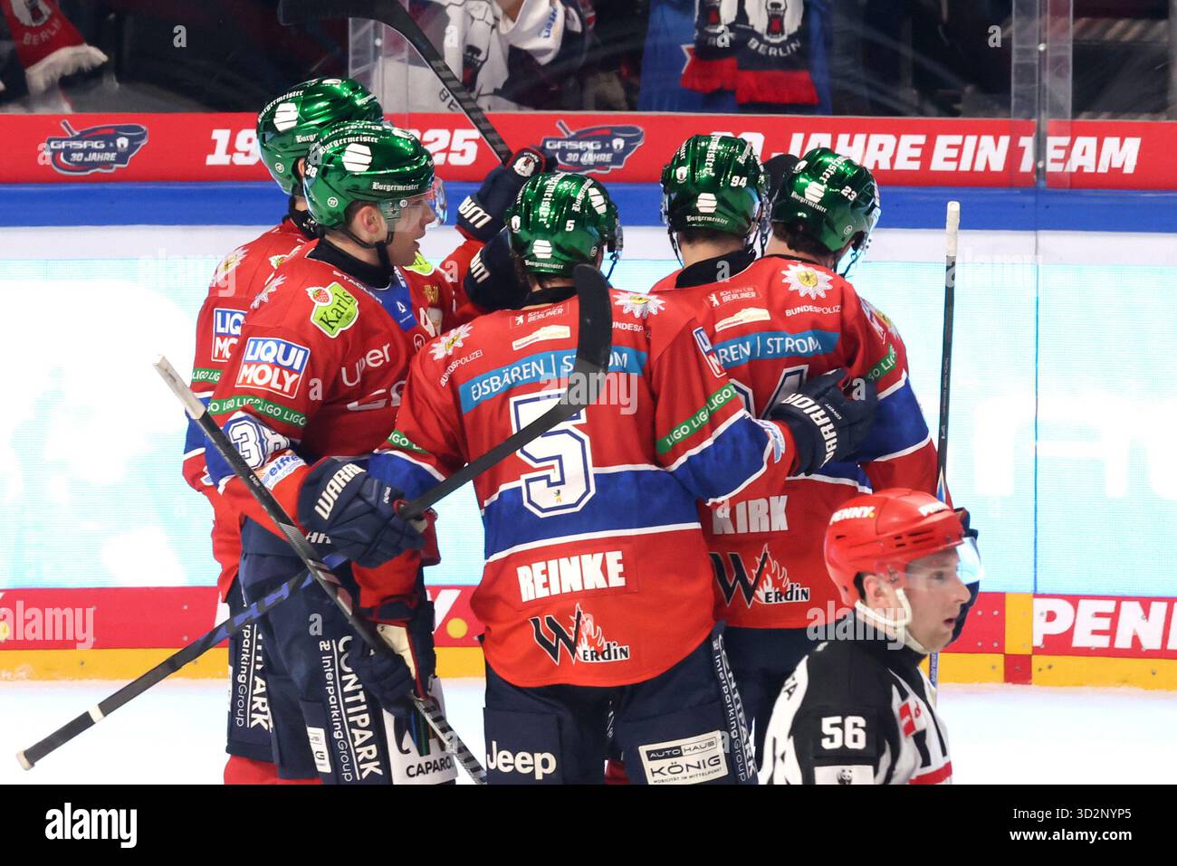 11/02/2025, Uber-Arena, Berlin, DEU, DEL, 1.EBL, Polar Bears vs ...