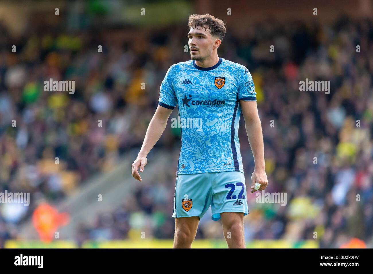 Kyle Joseph of Hull City during the Sky Bet Championship match between ...